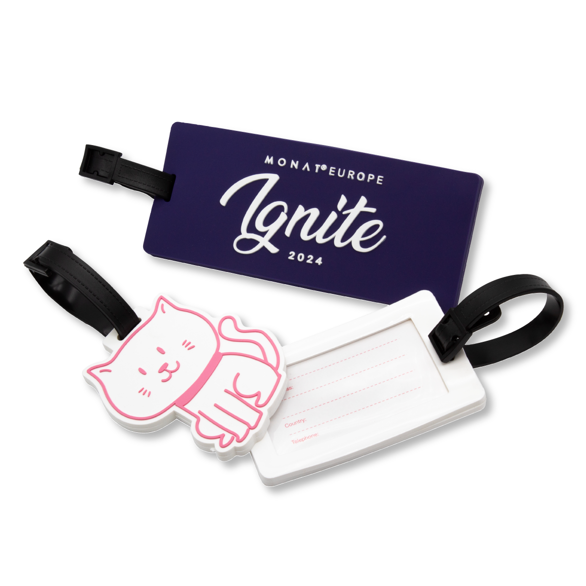Soft PVC Luggage Tag (Large)