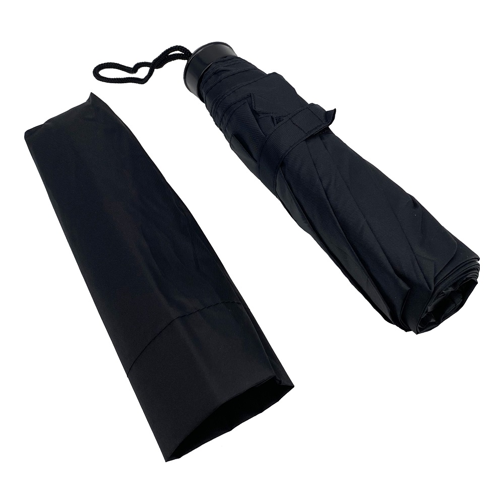 Compact Mini Umbrella (UK Stock: All Black)